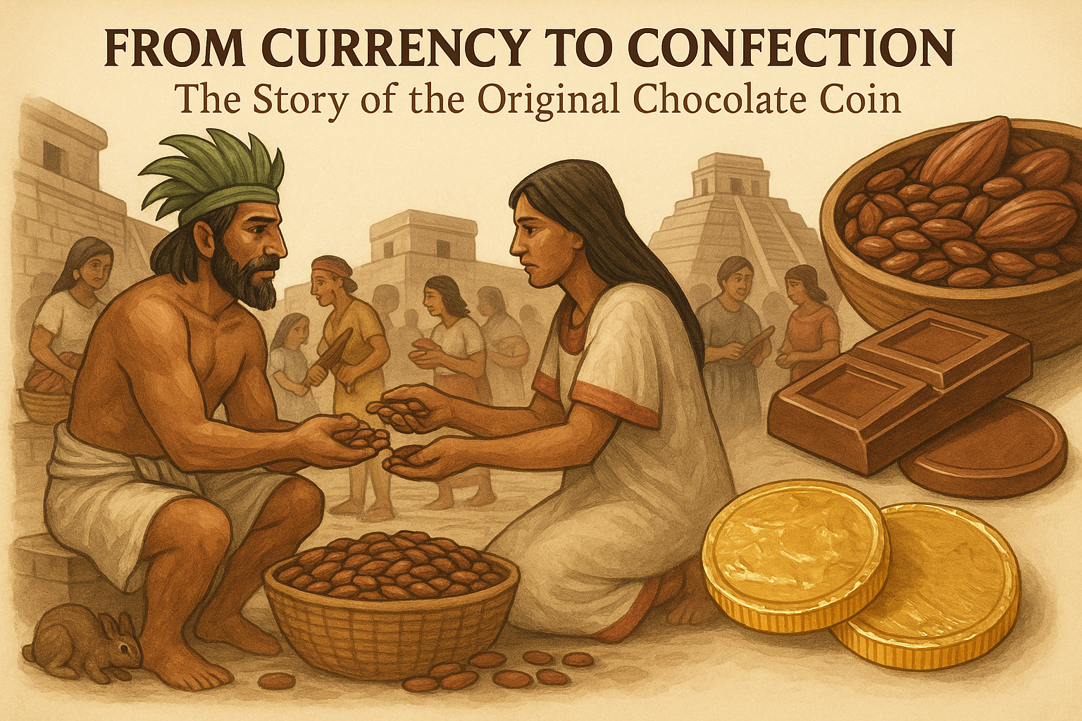 From Currency to Confection: The Real History of Chocolate Coins